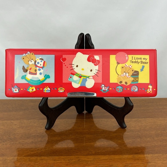 Sanrio | Office | Vintage 985 Sanrio Hello Kitty Puffy Pencil Box ...